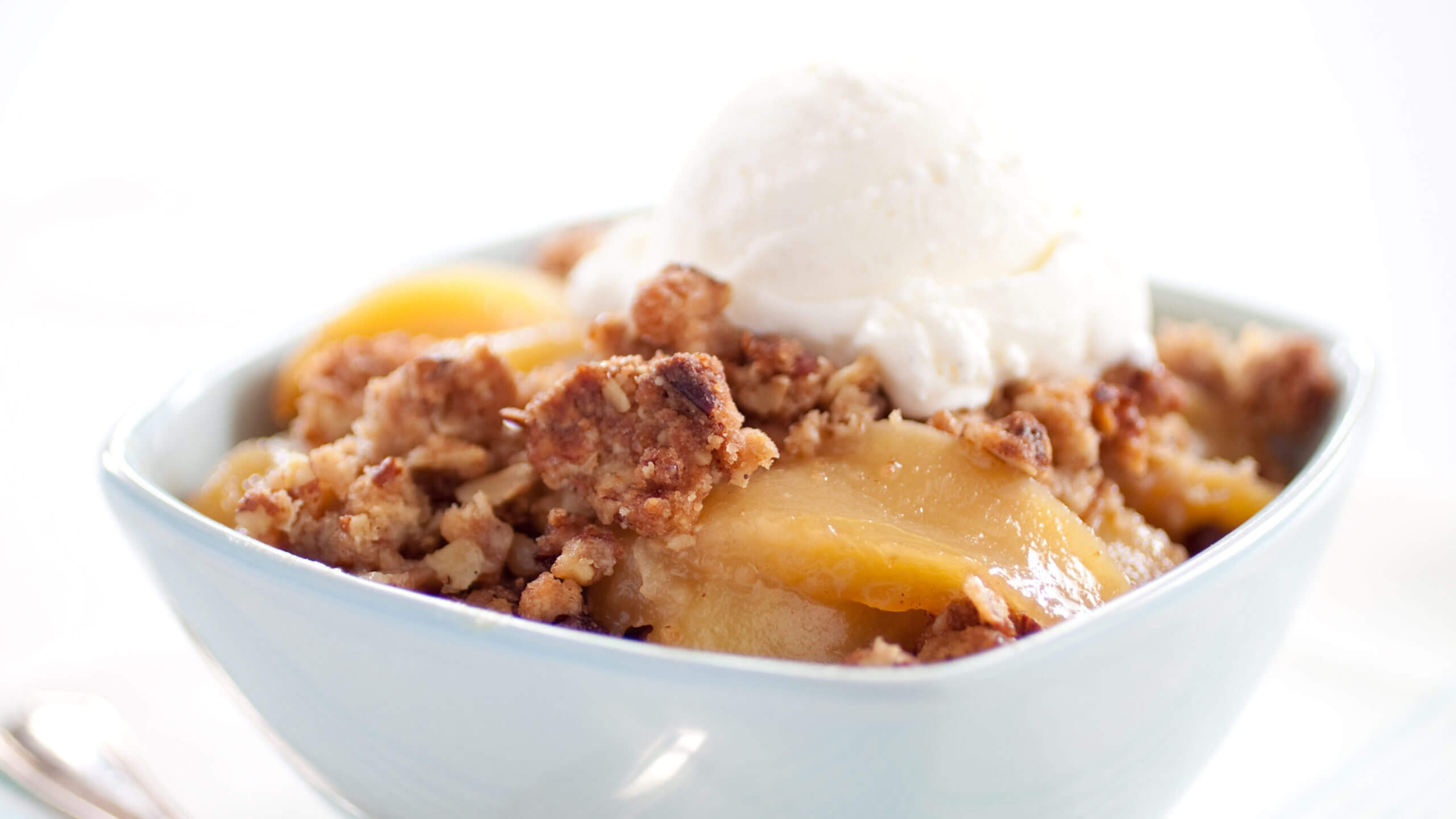a truly perfect apple crisp